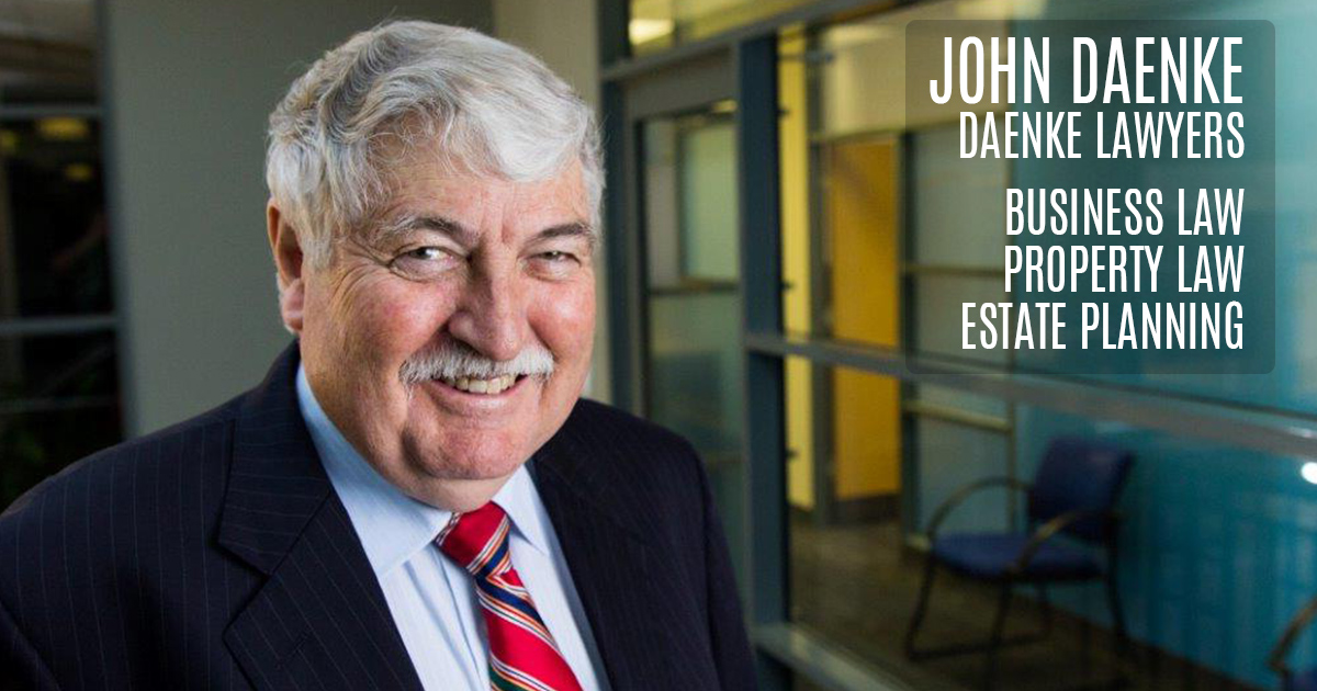 John Daenke | Estate Planning & Commercial Lawyer | Adelaide